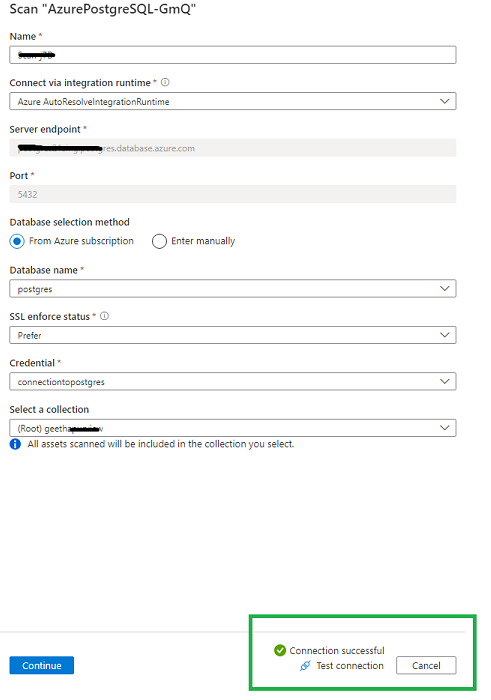 Purview Access Postgresql Error 3912 Connector Exception Microsoft Qanda 5053
