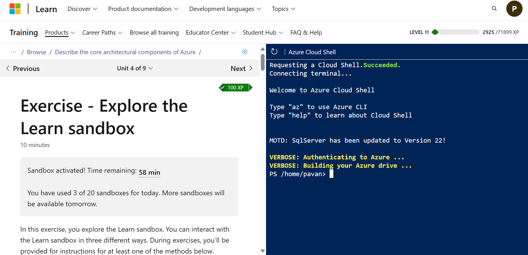How do i config sandbox for usage - Microsoft Q&A