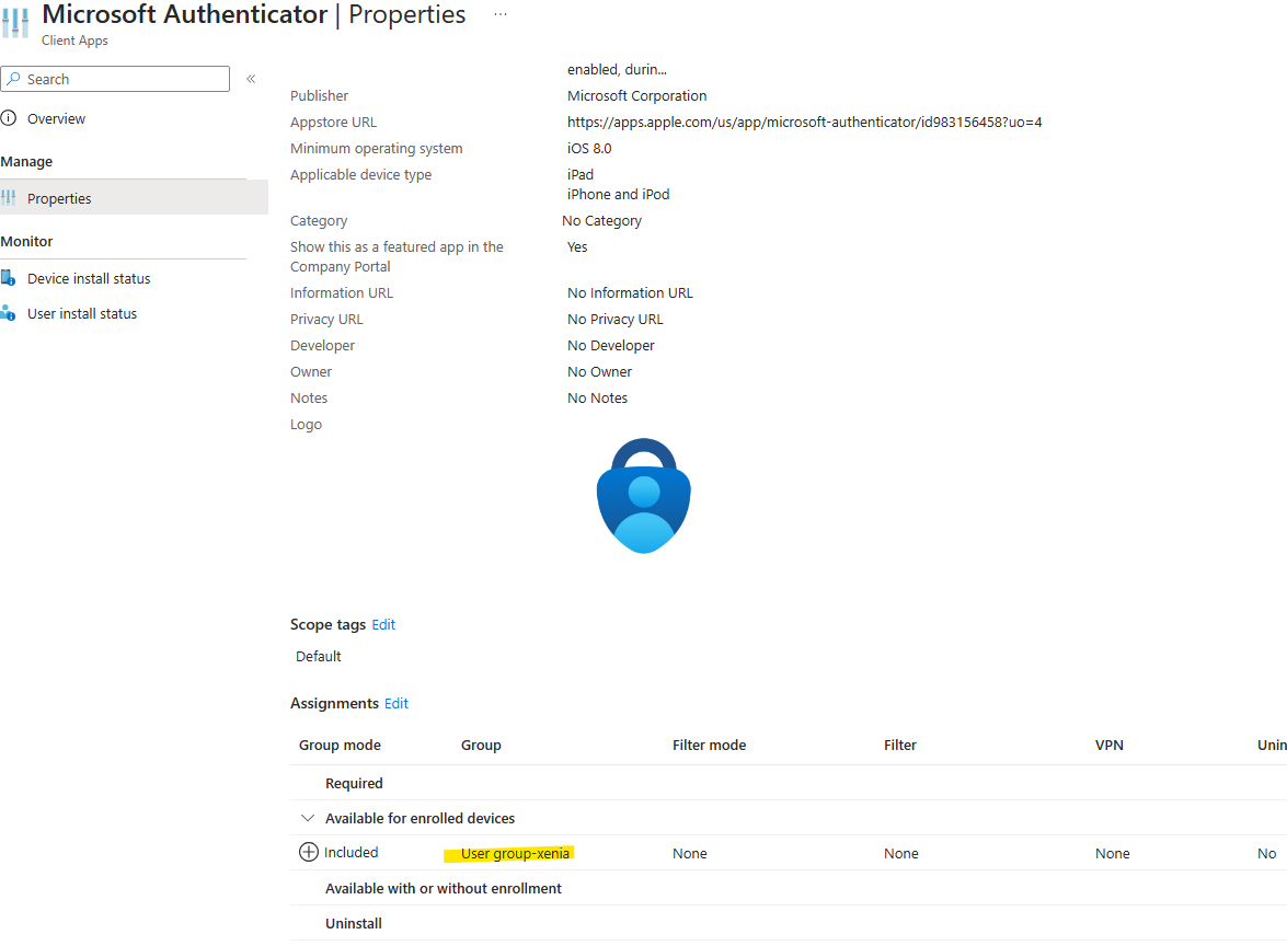 Microsoft Authendicator/Company portal - Microsoft Q&A