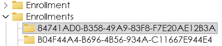 Physical security key install (subsequently deleted and removed far as ...