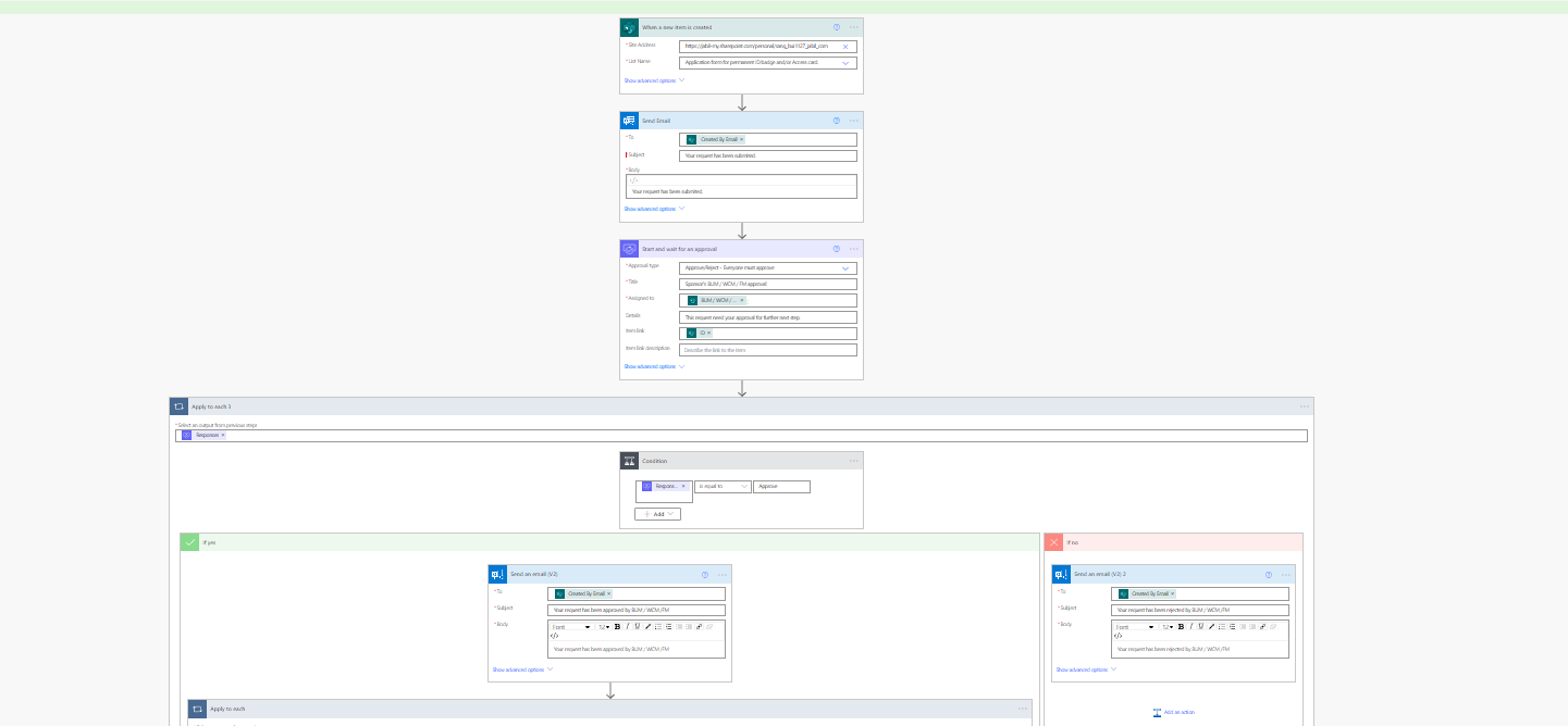 Issue On Approval Flow With Person Or Group Column Type Allow Multiple