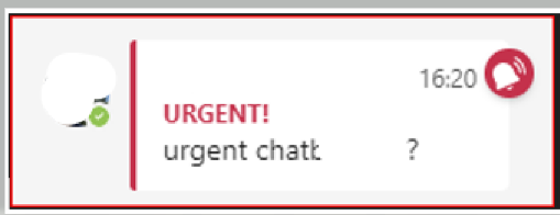 Urgent Chat Notification - Microsoft Q&A