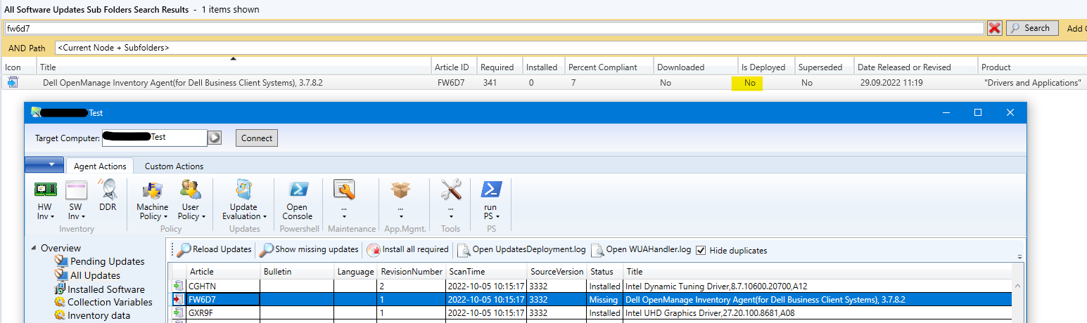 How and when is "required" number of updates calculated? - Microsoft Q&A