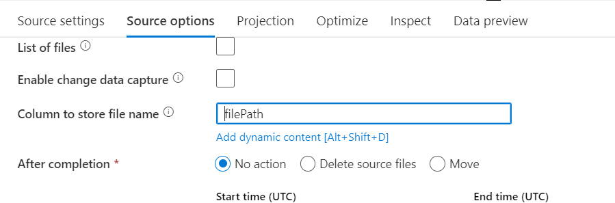 Source to Sink (Excel to Parquet) - File Name issue - Microsoft Q&A