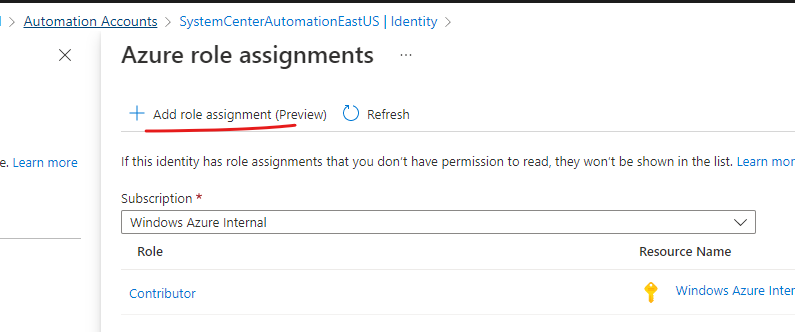 Azure Automation Account using Managed Identity across Multiple ...