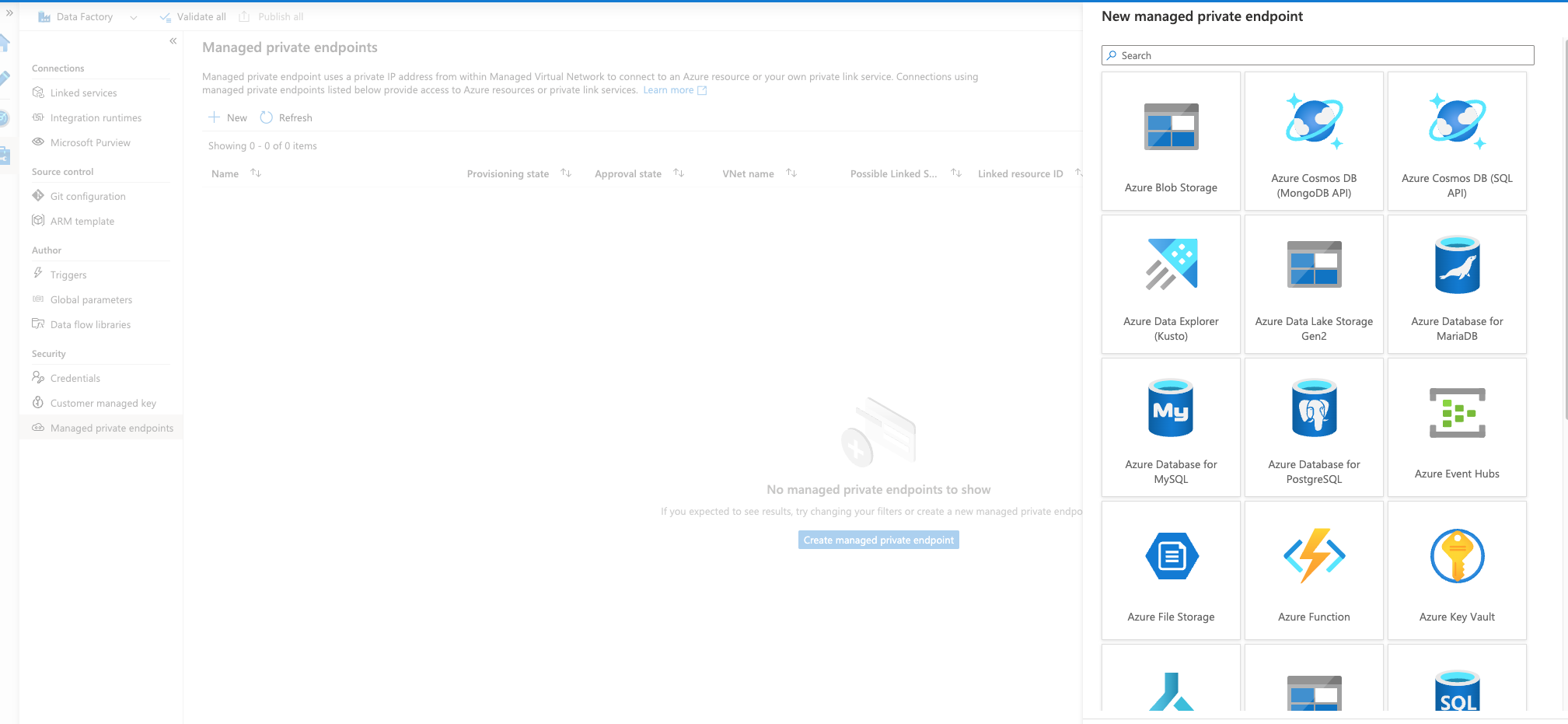 Azure Data Factory and Azure Kubernetes Services - Establish a secure ...