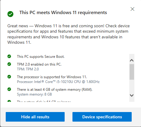 windows 11 upgradation push notification - Microsoft Q&A
