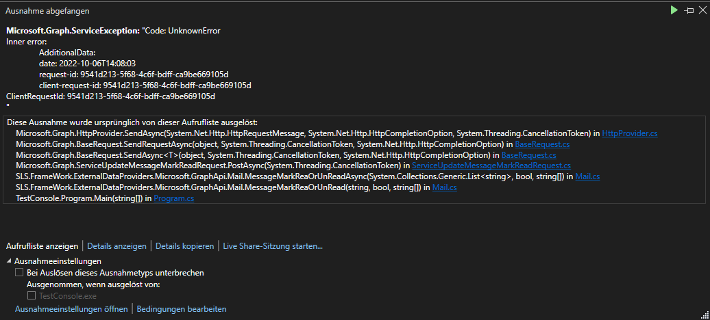 Mark A Mail As Readunread Not Working Graph Api C Microsoft Qanda 1770