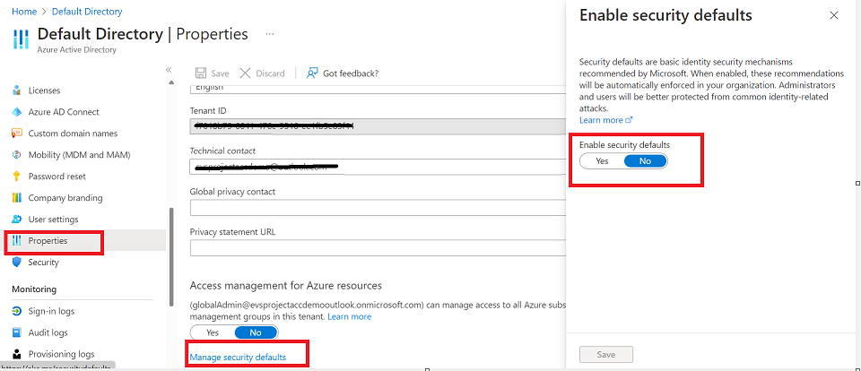 Disabling security defaults on AAD using powershell - Microsoft Q&A Disabling security defaults on AAD using powershell - Microsoft Q&A