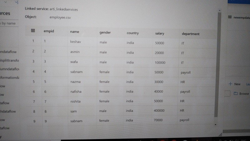 While Performing Sink Manual Mapping For Any Operation In Mapping Dataflow I Cannot Get Or Edit