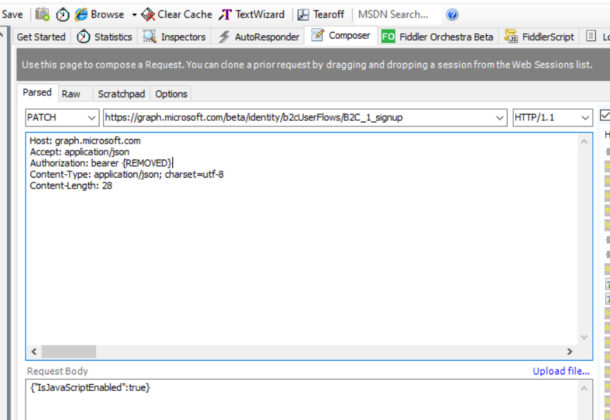 Azure B2c User Flows Bug Javascript Enabled Option Keeps Getting 1264