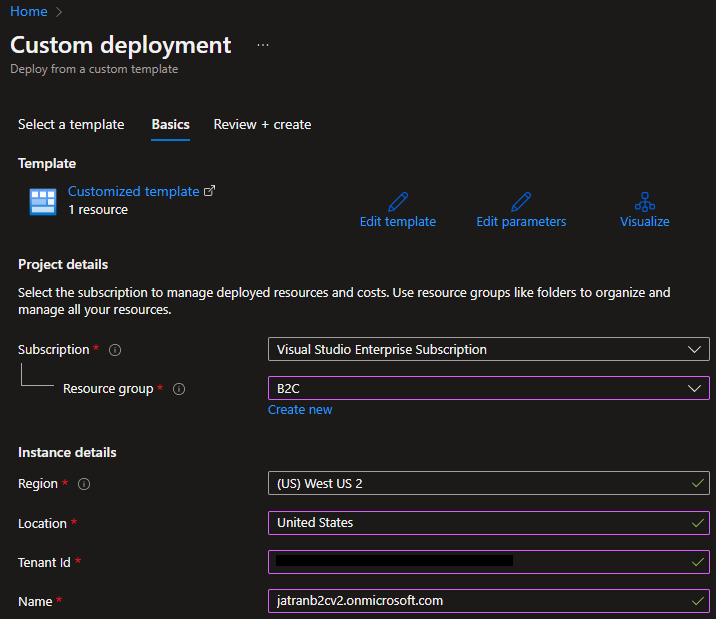Link An Azure Ad B2c Tenant To A Subscription Resulting In Internalservererror From Resource 5157