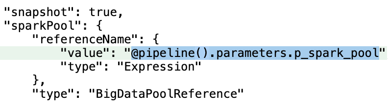 Generating Templates In Synapse Workspace Fails Due To Parameterized Spark Pool Microsoft Qanda