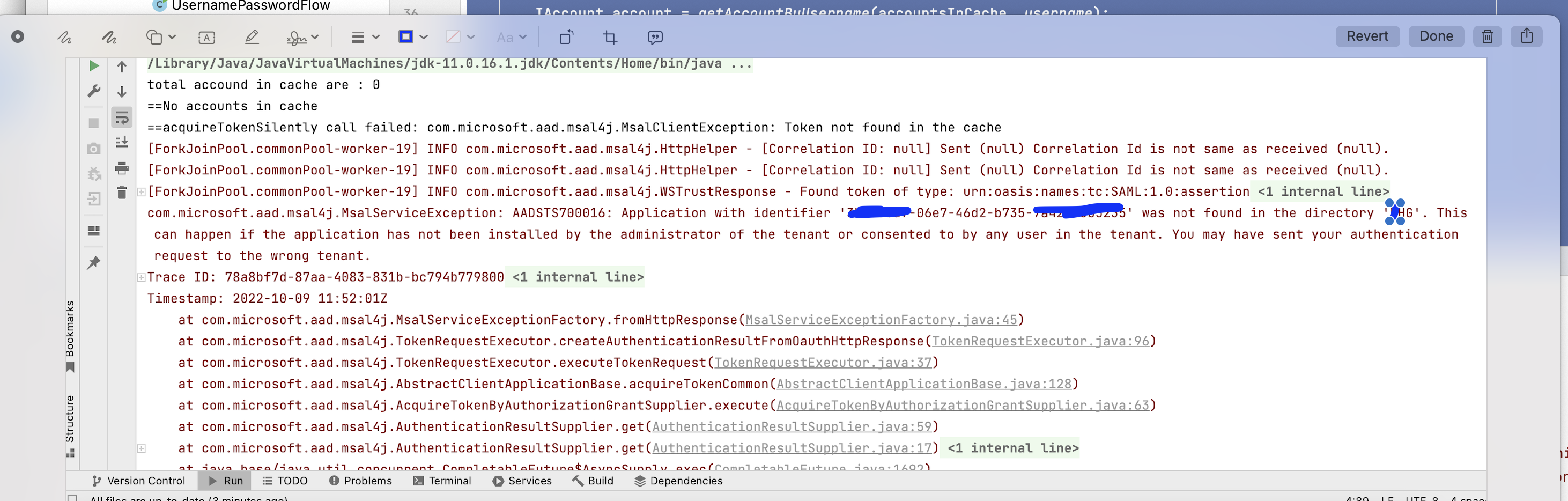 authentication request going to diff directory through java SDK, even ... authentication request going to diff directory through java SDK, even ...