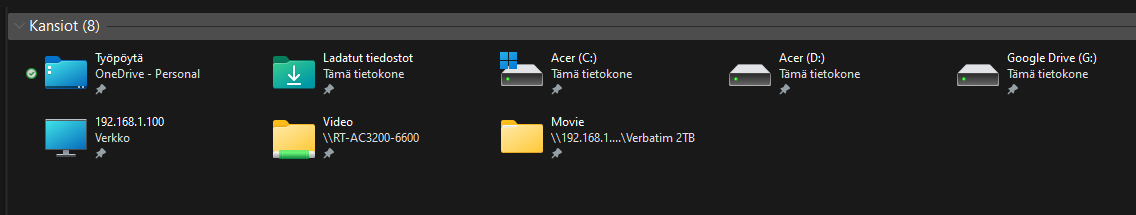 Problem removing samba link from quicklinks - Microsoft Q&A