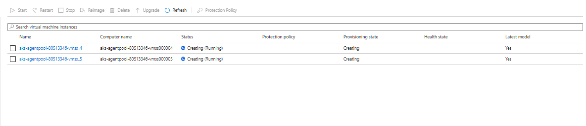 The resource provision operation did not complete within the allowed timeout period. - Microsoft Q&A