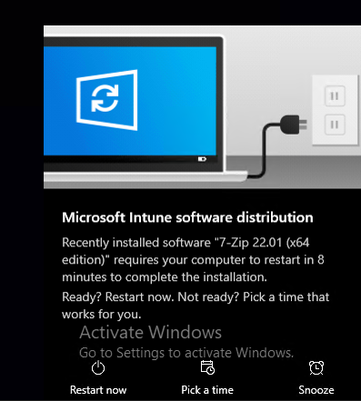 Mandatory restart doesn't happen - Microsoft Q&A