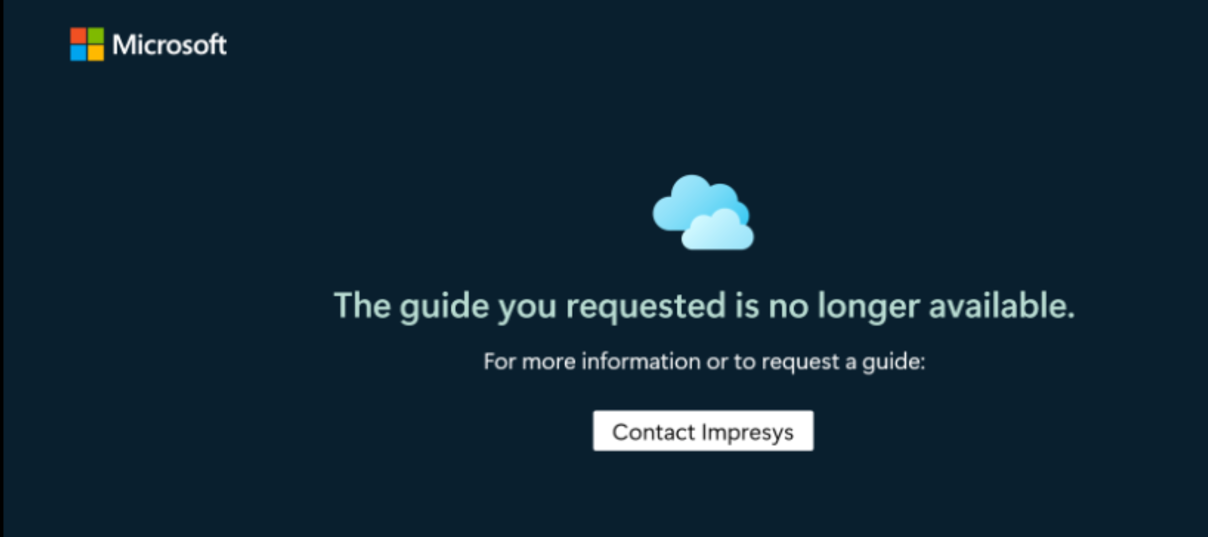 Training video no longer available - Microsoft Q&A