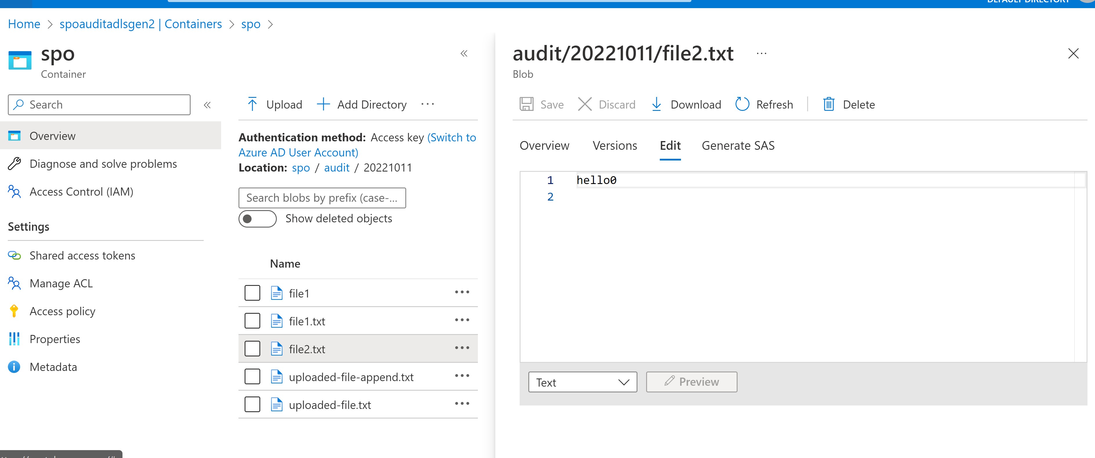Azure Data lake Storage Gen2 multiple Appends to a file - Microsoft Q&A