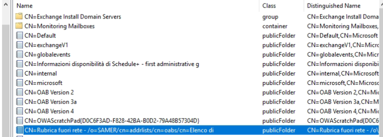 warning by updating the global address list exchnage 2016 - Microsoft Q&A