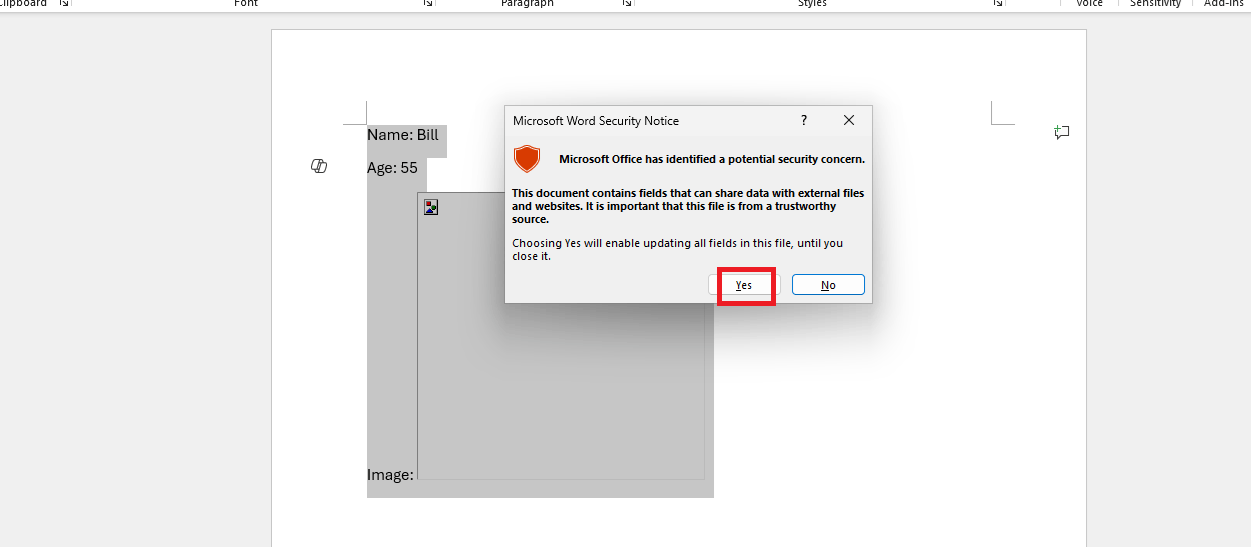 How do I mail merge photos? - Microsoft Q&A