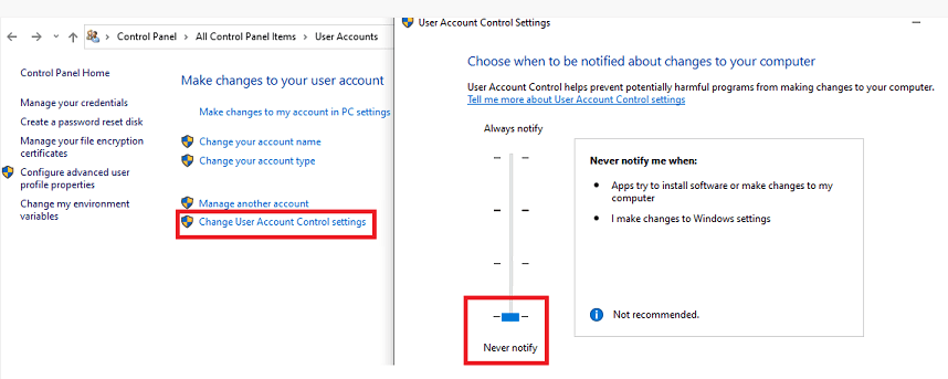 "You'll need to provide administrator permission to move this folder ...