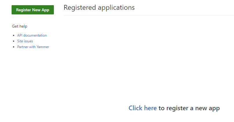 Yammer Network Data Api 401 Error Unauthorised Microsoft Qanda