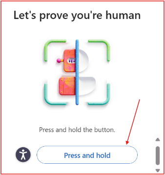 Prove you are Human - Microsoft Q&A