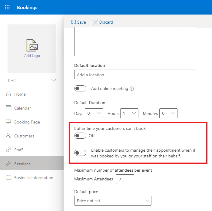 Microsoft Bookings - Microsoft Q&A
