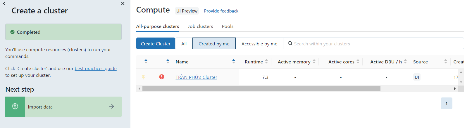 Can't create databricks cluster - Microsoft Q&A Can't create databricks cluster - Microsoft Q&A