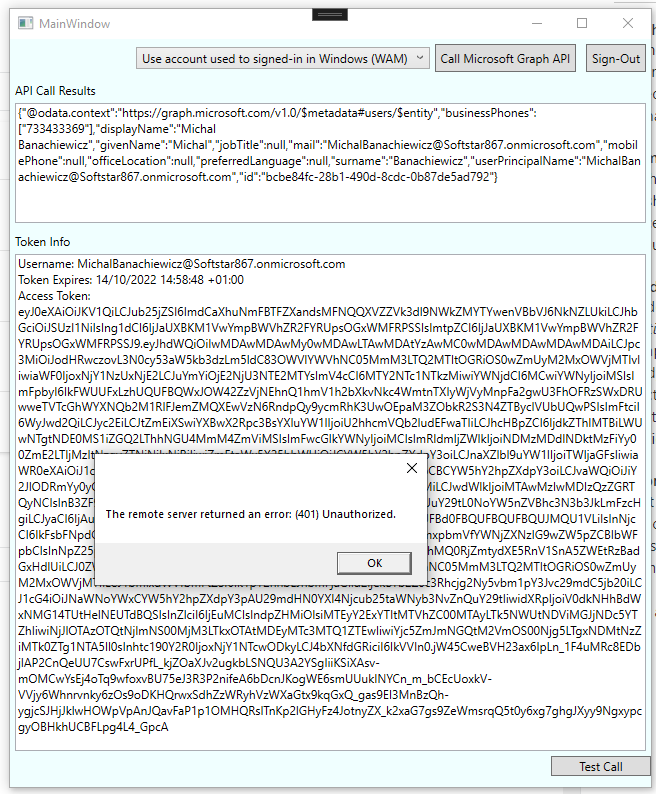 Sharepoint Unauthorized Access With Pnp And Sso Token Microsoft Qanda 3839