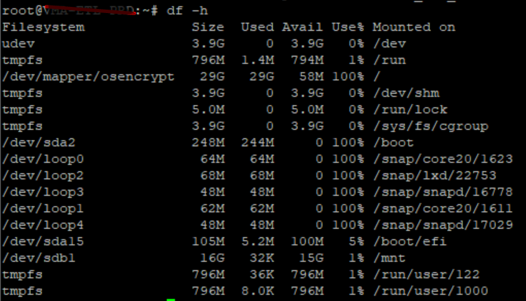 Resizing Root Encrypted Azure Linux Vm Microsoft Qanda