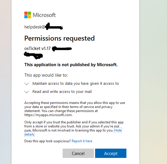 Microsoft OAuth2 - Redirect URI (reply URL) problem - Microsoft Q&A Microsoft OAuth2 - Redirect URI (reply URL) problem - Microsoft Q&A