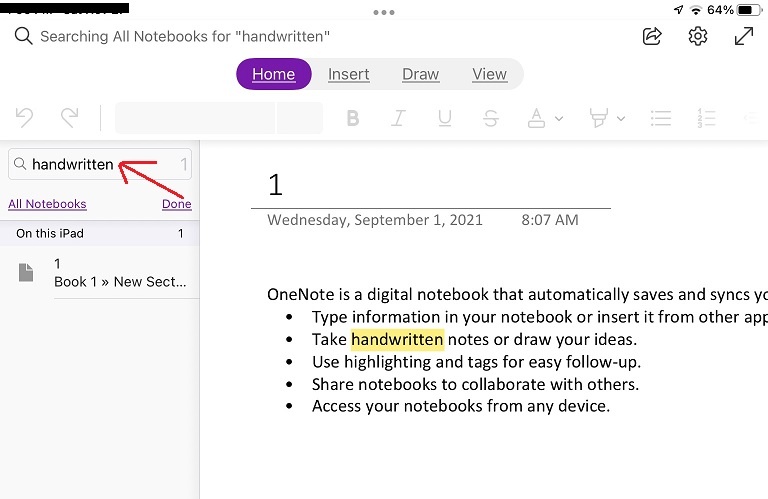 OneNote search function on the iPhone - Microsoft Q&A