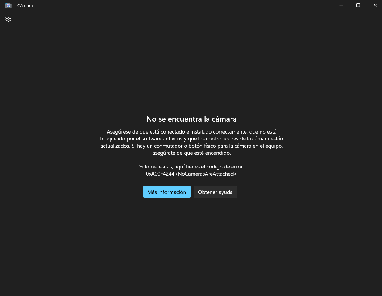 My built in camera in my HP Victus Laptop isn't recognized by the ...