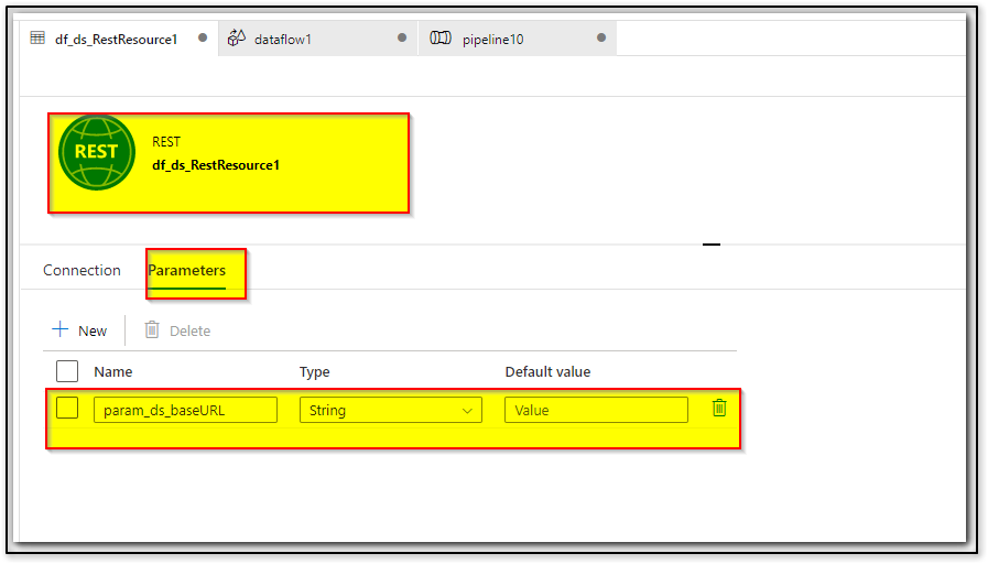 Parameterized Linked service and dataset Leveraged within a Dataflow ... Parameterized Linked service and dataset Leveraged within a Dataflow ...