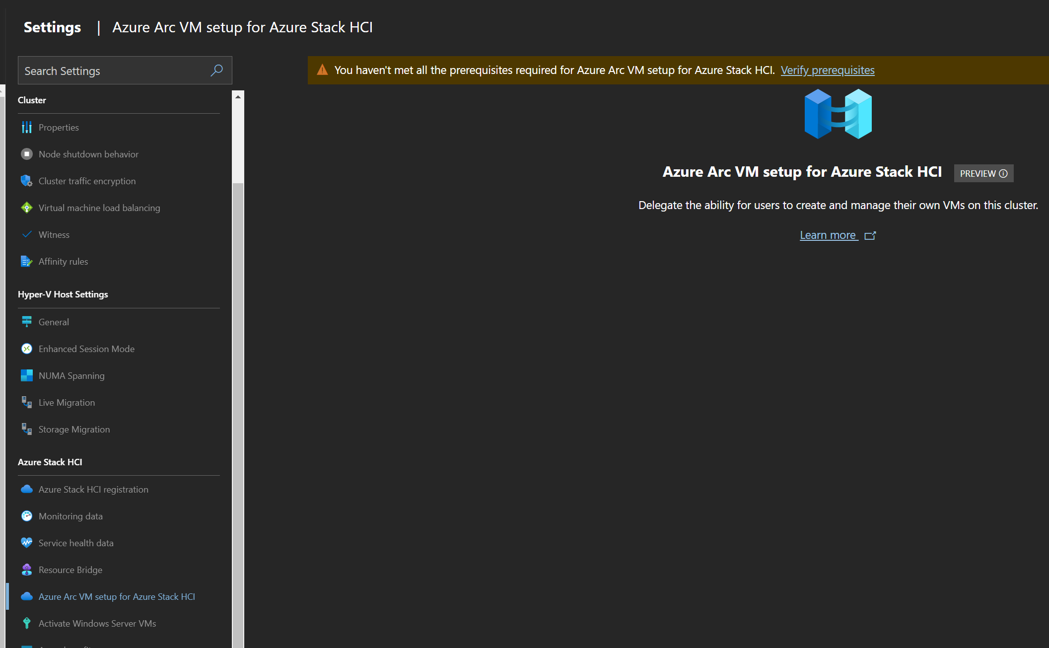 Incomplete Azure Stack HCI Ressource Bridge Deployment - Microsoft Q&A