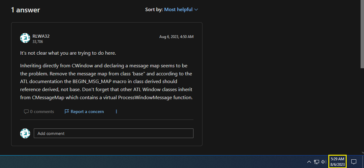 What happened to the Answer that I posted? - Microsoft Q&A
