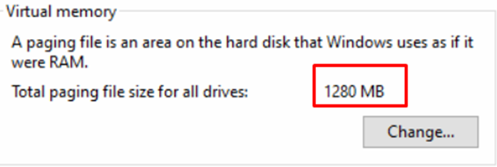 Increasing virtual memory on set of AVD sessions - Microsoft Q&A