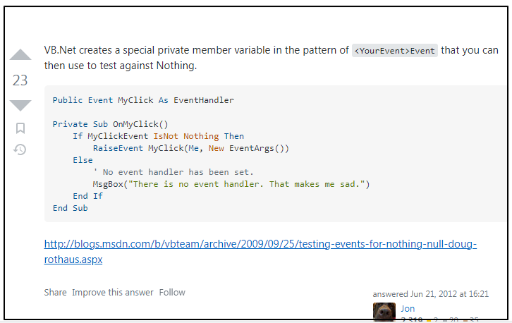 Help Translate Code From C To Vbnet Microsoft Qanda 1734