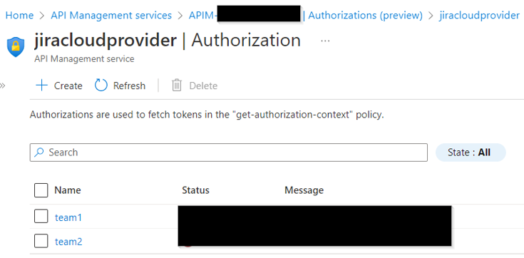 Authorizations (preview) for multiple API clients - Microsoft Q&A
