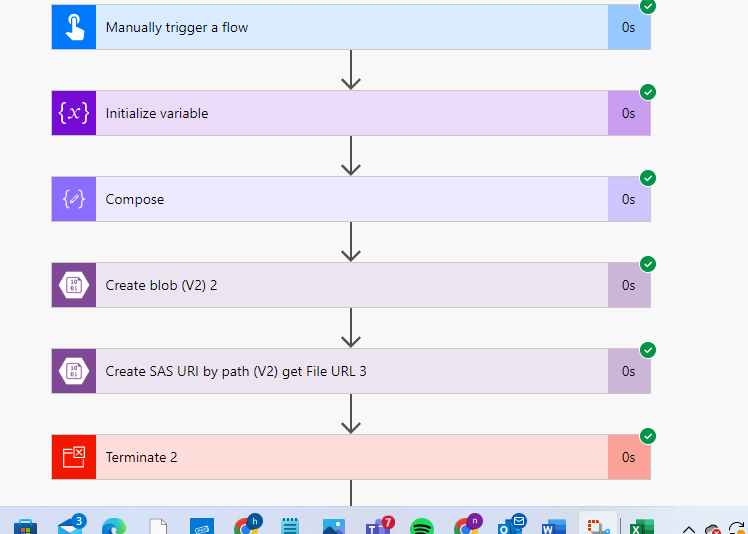 Unable To View Blob Images Uploading Via Power Aitomate Using Blob Sas Uri Microsoft Qanda