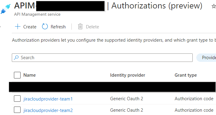 Authorizations (preview) for multiple API clients - Microsoft Q&A