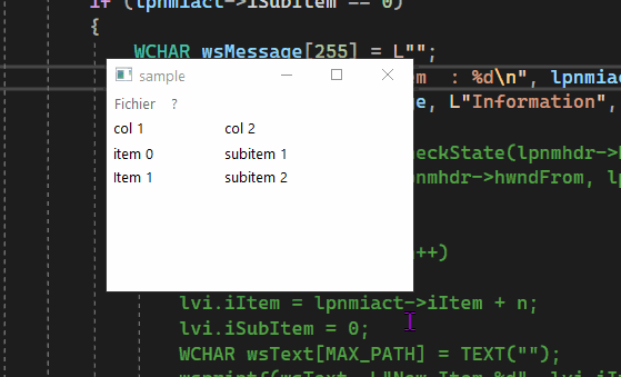 Win32 Unable To Catch Nmdown Command In Listview Microsoft Qanda