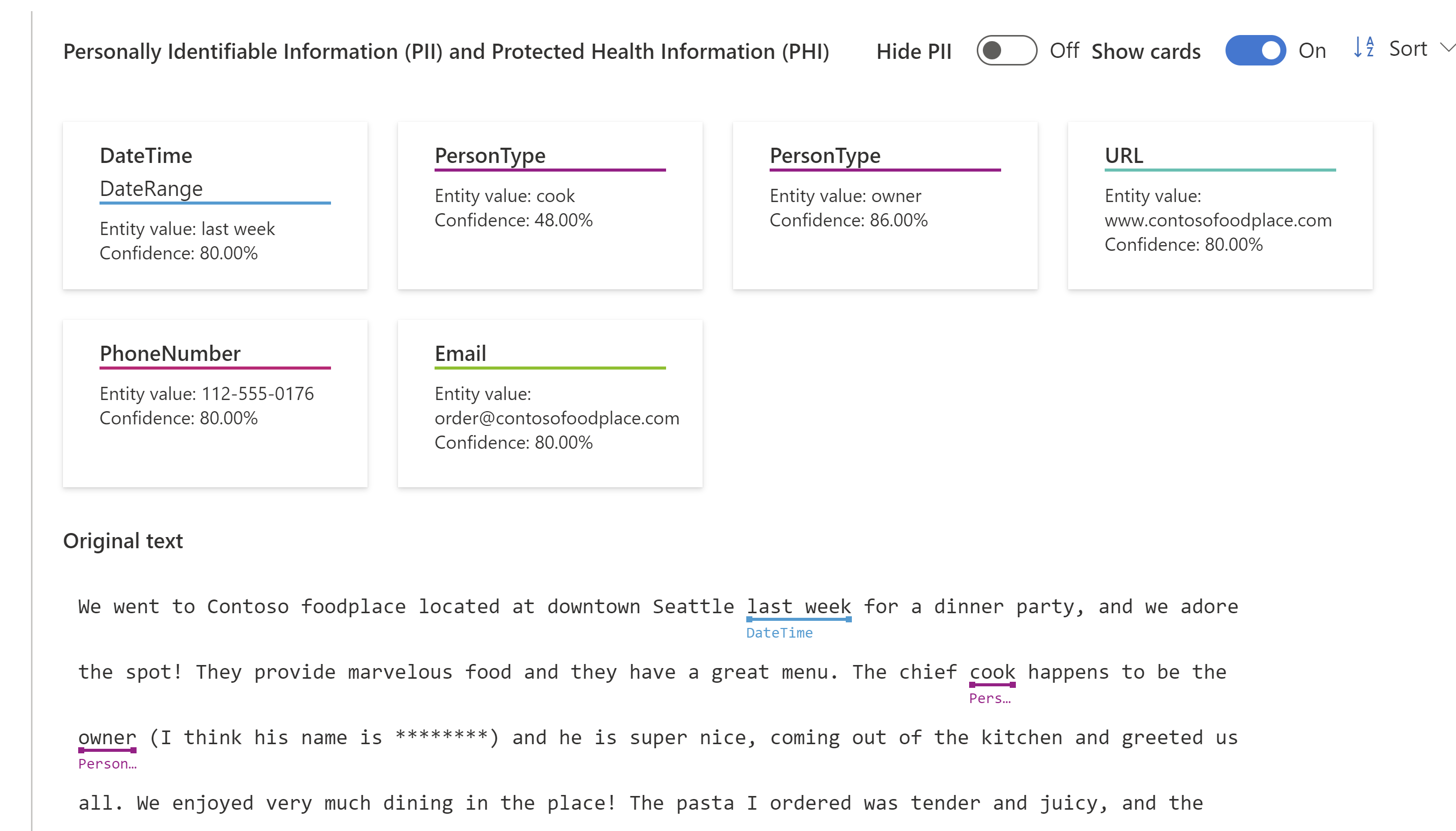 Azure Cognitive Services Text Analytics Sdk Recognizepiientities Times Out Microsoft Qanda