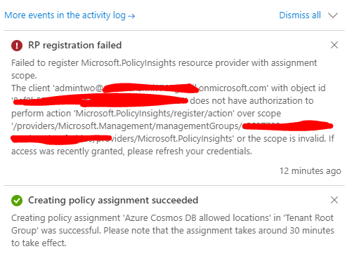 Can User Access Administrator assign Azure policies? - Microsoft Q&A