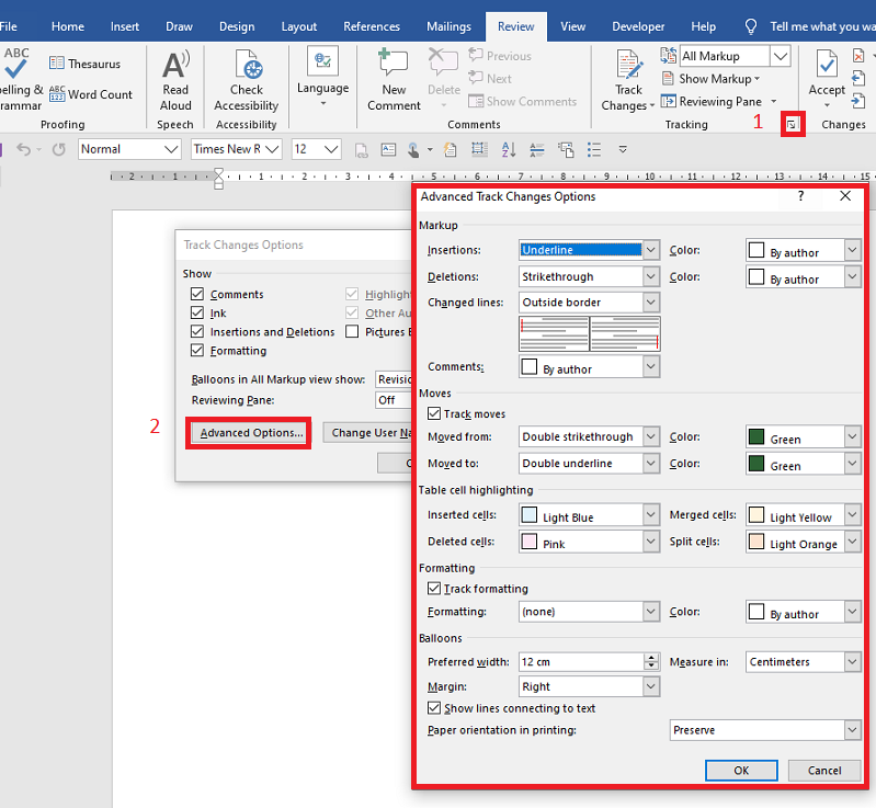 Track Changes in Word Microsoft 365 - Microsoft Q&A