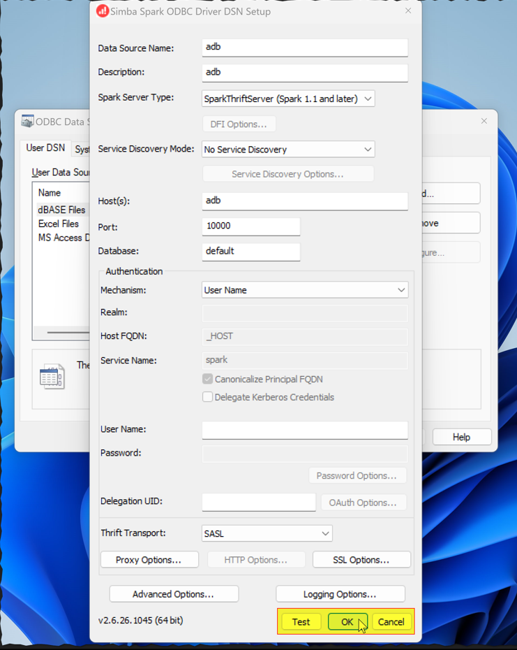 “Apply” or “Ok” button is not visible for the below window when I’m ...