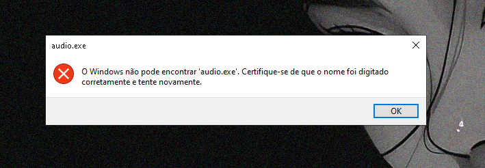 alguém pode me ajuda com Audio.exe? - Microsoft Q&A