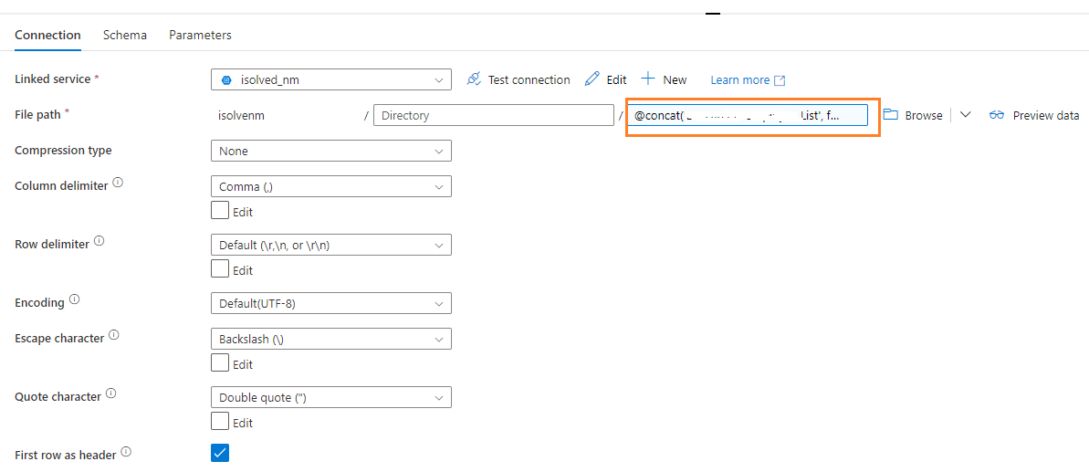 Adf Created An Extra Blank Row Between Header And 1st Row Of Data In Csv File Microsoft Qanda